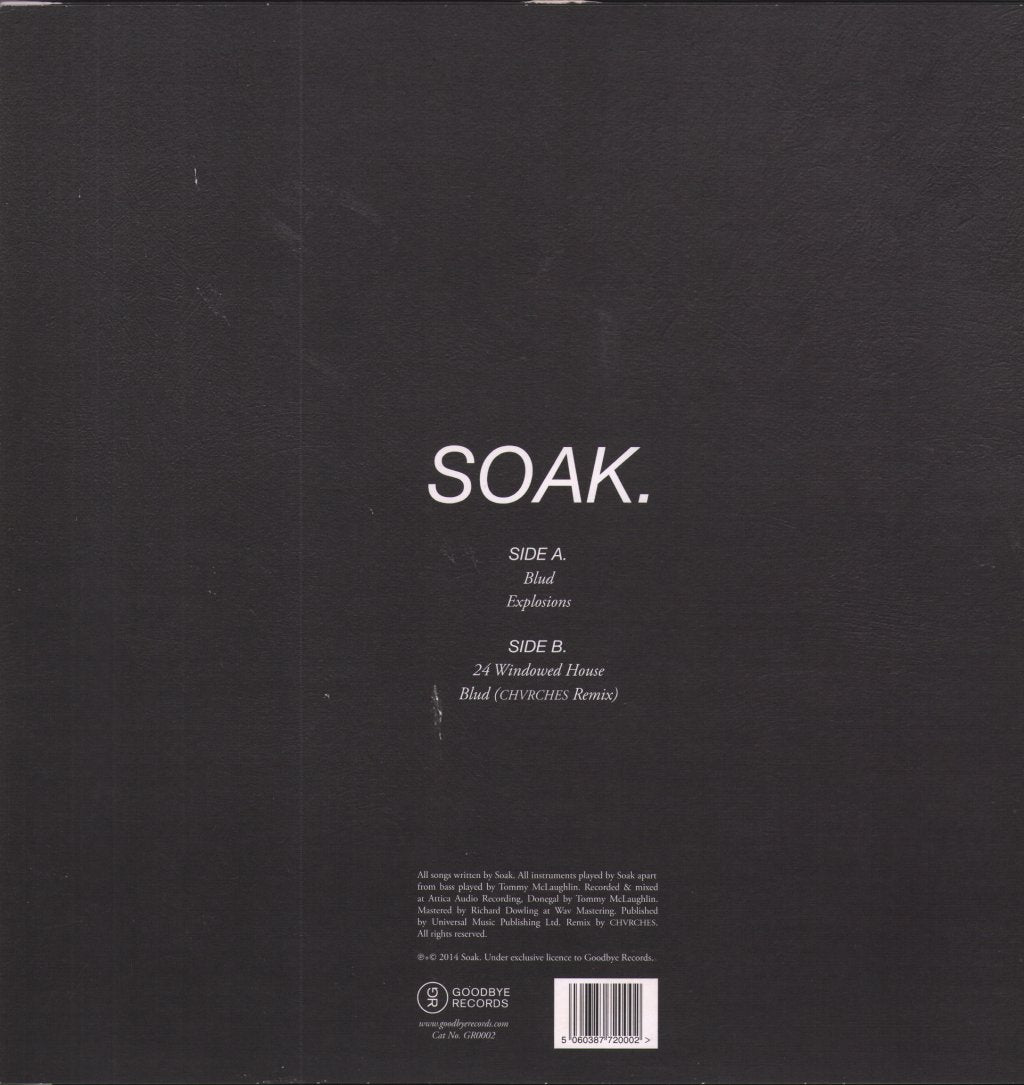 Soak - Blud - 12 Inch – Vinyl Tap