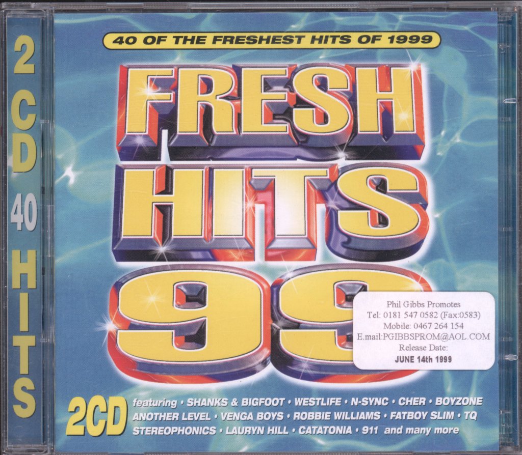 Various Artists - Fresh Hits 99 - Double Cd – Vinyl Tap