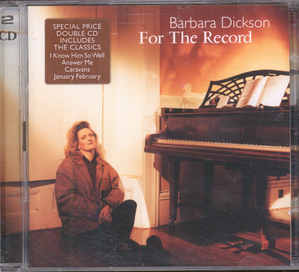 Barbara Dickson - For The Record / In Concert - Double Cd – Vinyl Tap