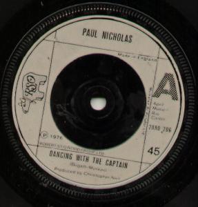 Paul Nicholas - Dancing With The Captain - 7 Inch – Vinyl Tap