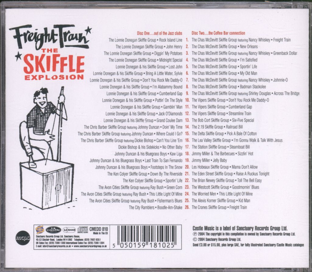 Various Artists - Freight Train - The Skiffle Explosion - Double Cd ...