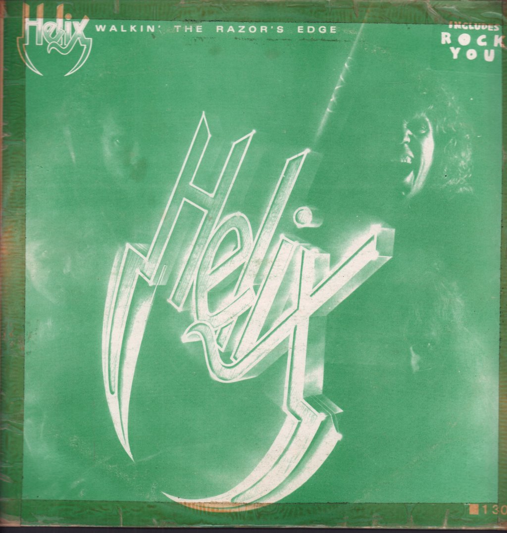Helix - Walkin' The Razor's Edge - Lp – Vinyl Tap