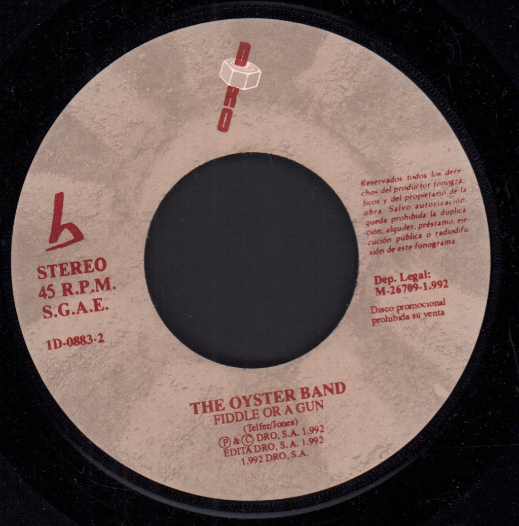 Oyster Band - Fiddle Or A Gun - 7 Inch – Vinyl Tap