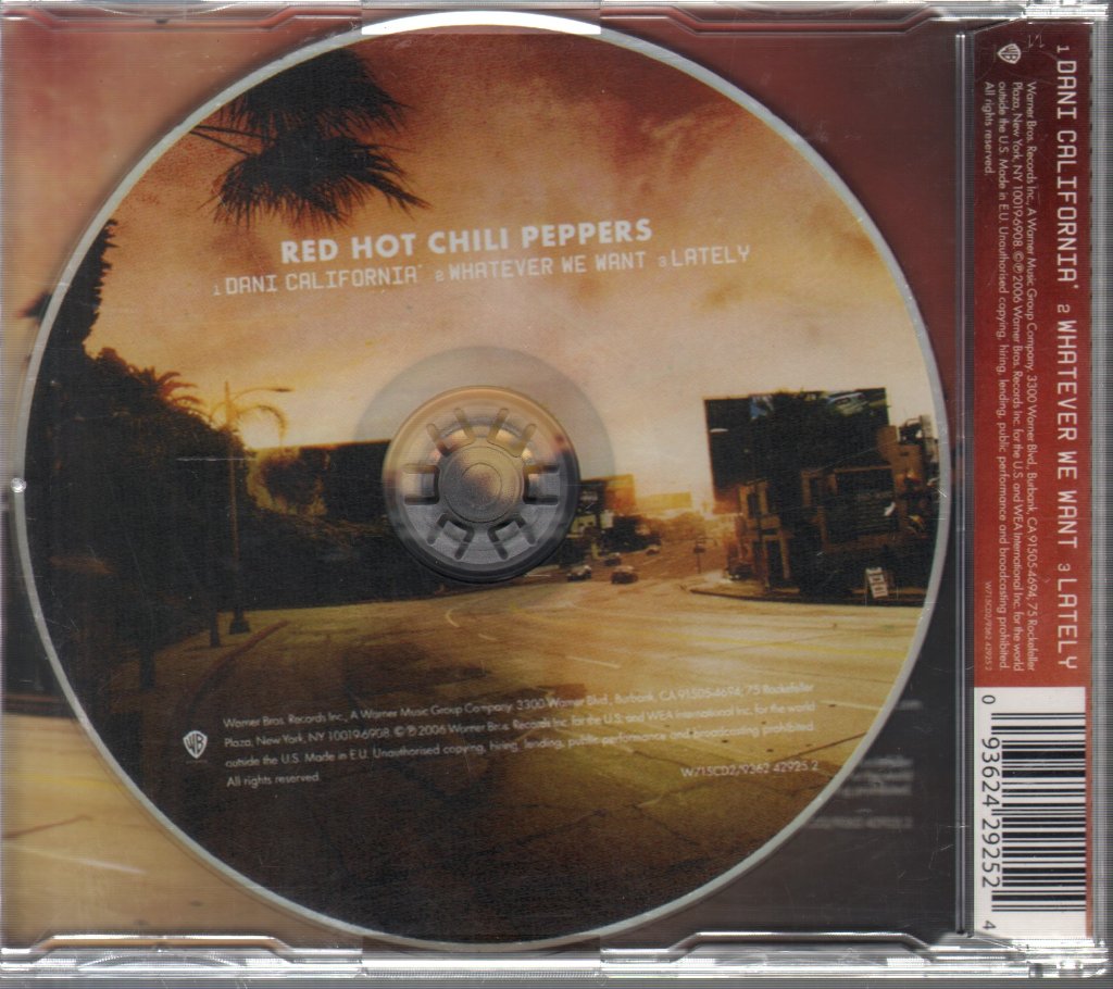 Red Hot Chili Peppers - Dani California - Cd – Vinyl Tap