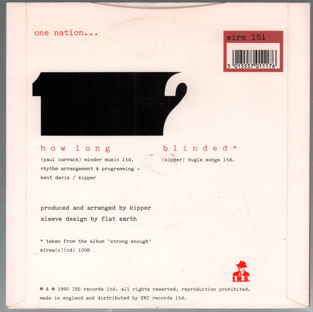 One Nation - How Long - 7 Inch – Vinyl Tap