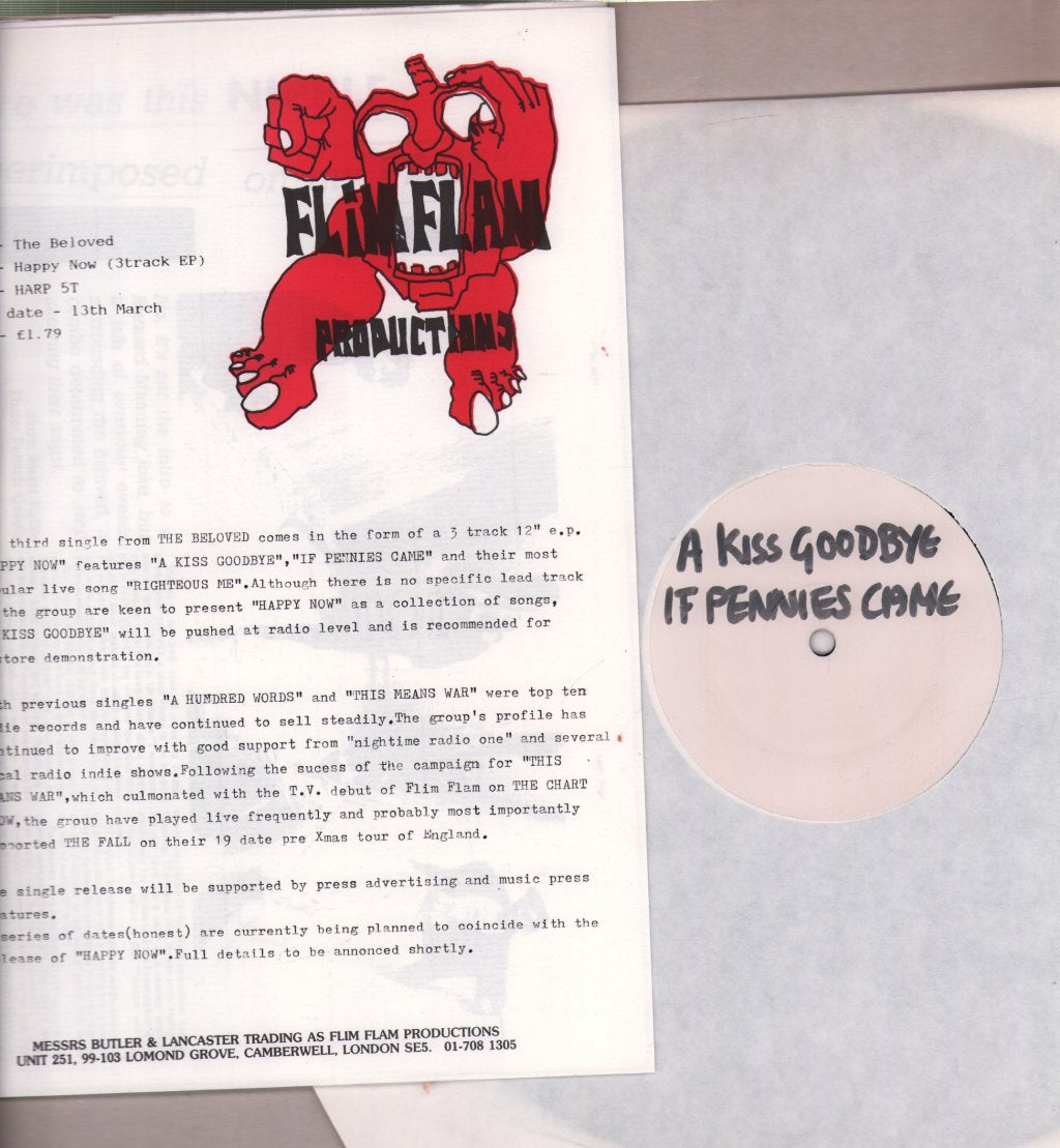 Beloved - Happy Now - 12 Inch – Vinyl Tap