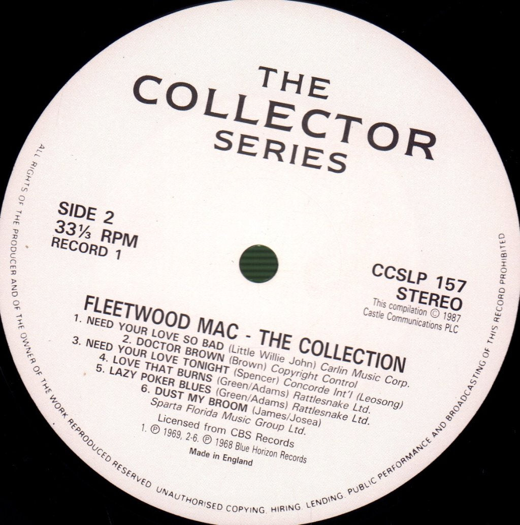 Fleetwood Mac - Collection - Double Lp – Vinyl Tap