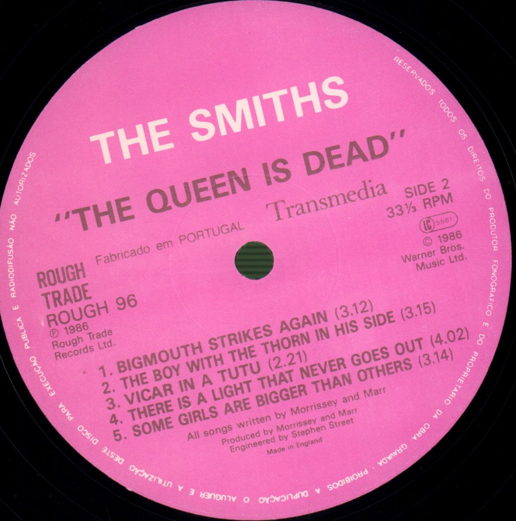 Smiths - Queen Is Dead - Lp – Vinyl Tap