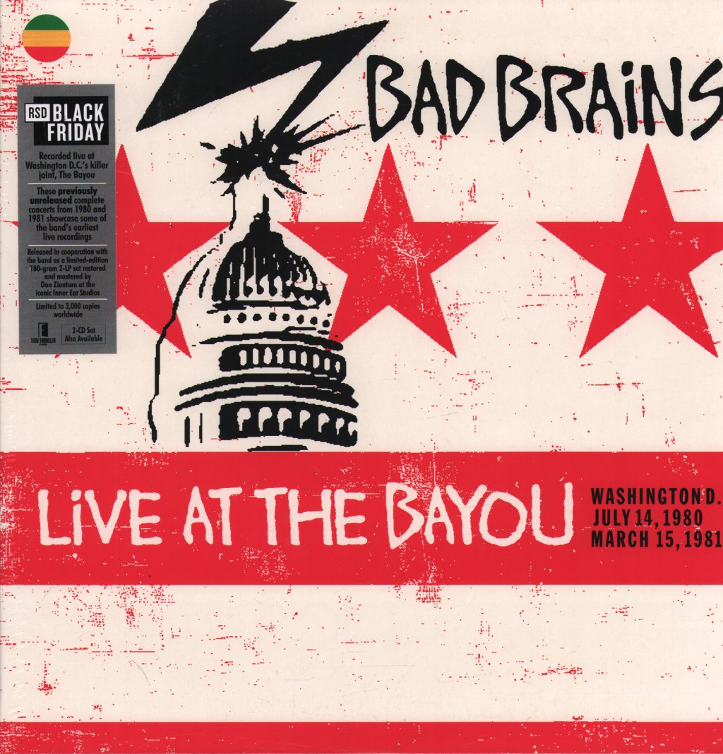 Bad Brains - Live at the Bayou (Black Friday 2025) - Double Lp – Vinyl Tap