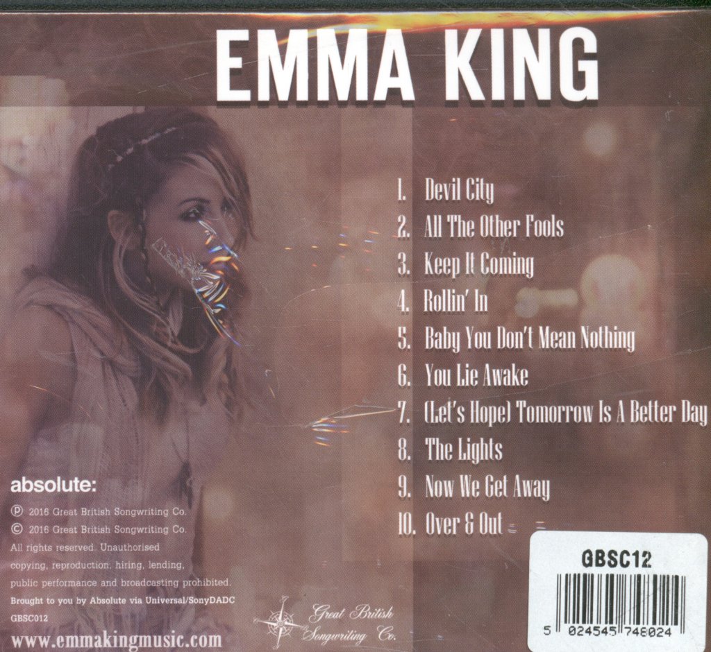 Emma King - Emma King - Cd – Vinyl Tap