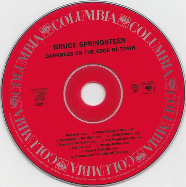 Bruce Springsteen - Darkness On The Edge Of Town - Cd – Vinyl Tap