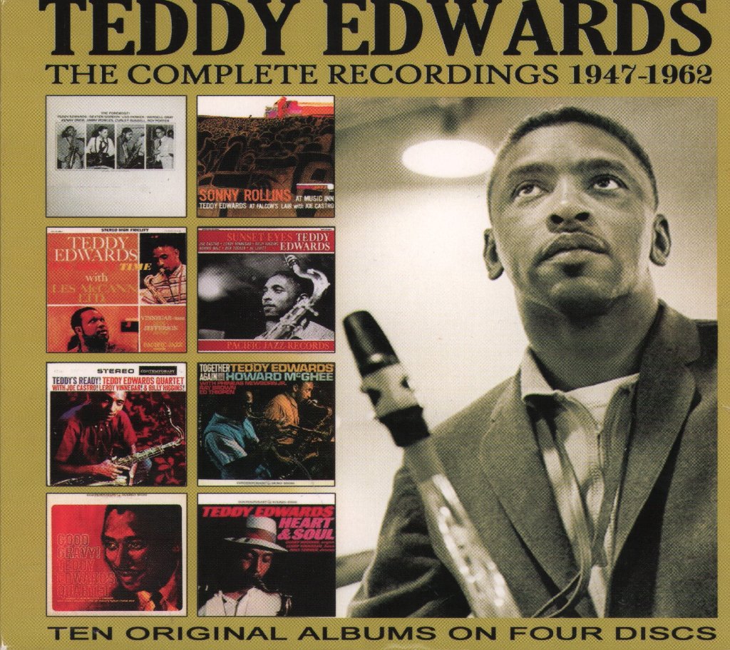 Teddy Edwards - Complete Recordings 1947-1962 - Cd Set – Vinyl Tap