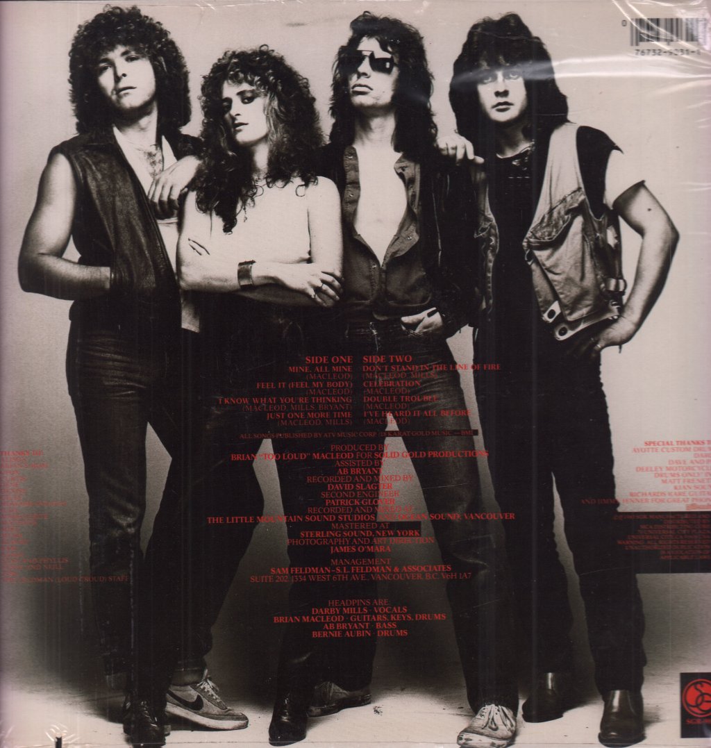 Headpins - Line Of Fire - Lp – Vinyl Tap