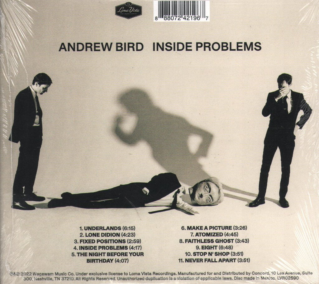 Andrew Bird - Inside Problems - Cd – Vinyl Tap