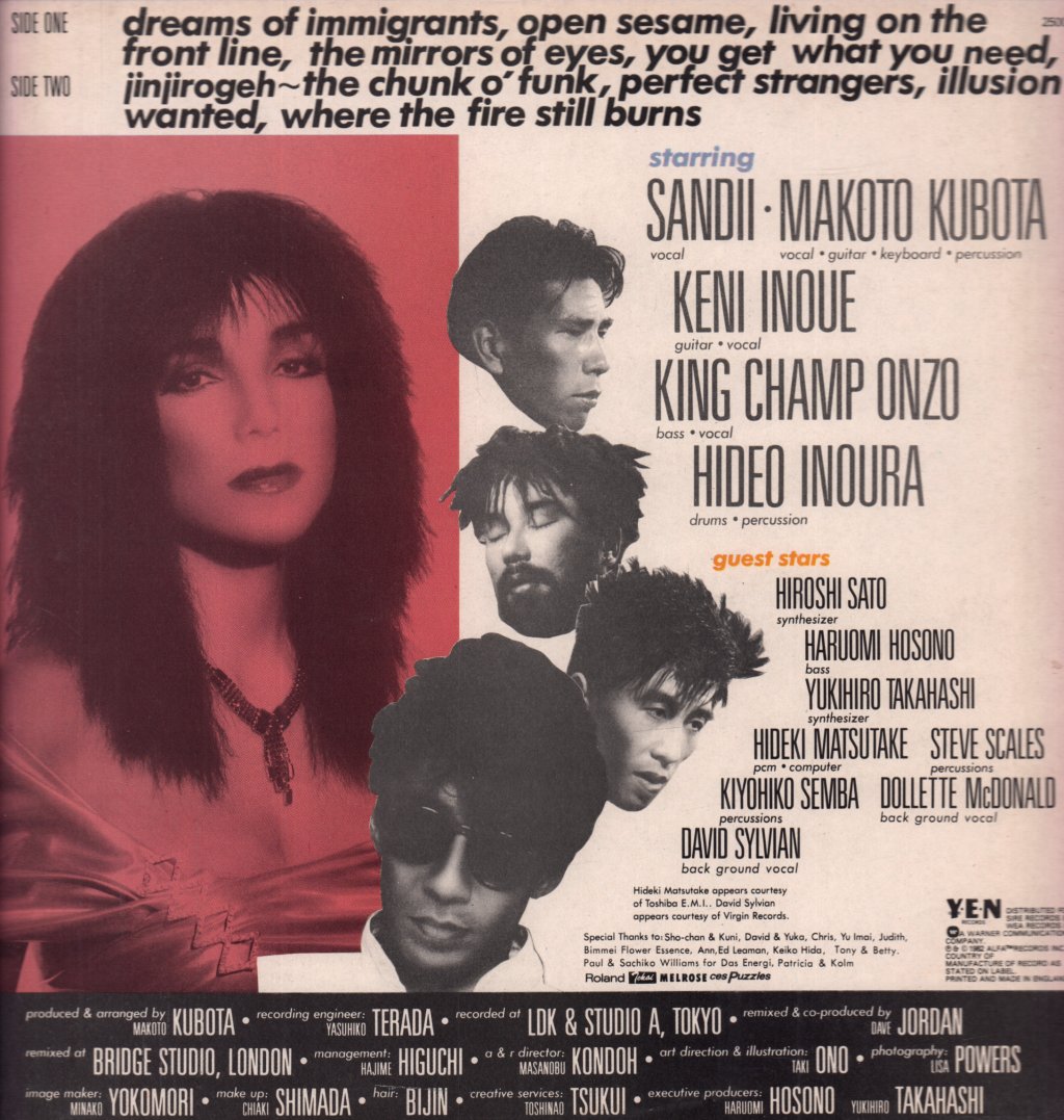 Sandii And The Sunsetz - Immigrants - Lp – Vinyl Tap