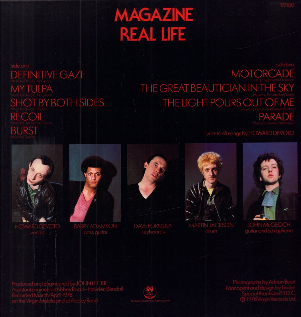 Magazine - Real Life - Lp – Vinyl Tap