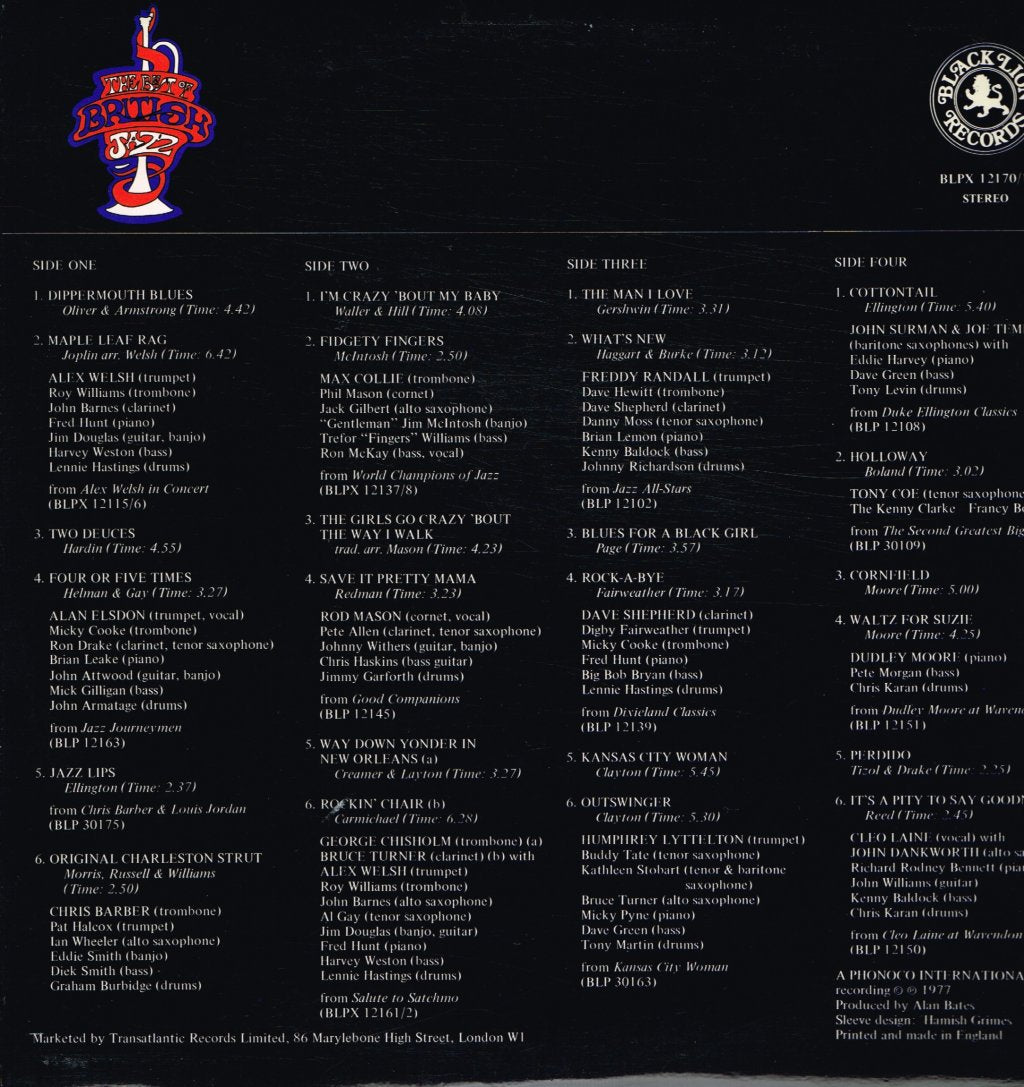 Various Artists - Best Of British Jazz - Double Lp – Vinyl Tap