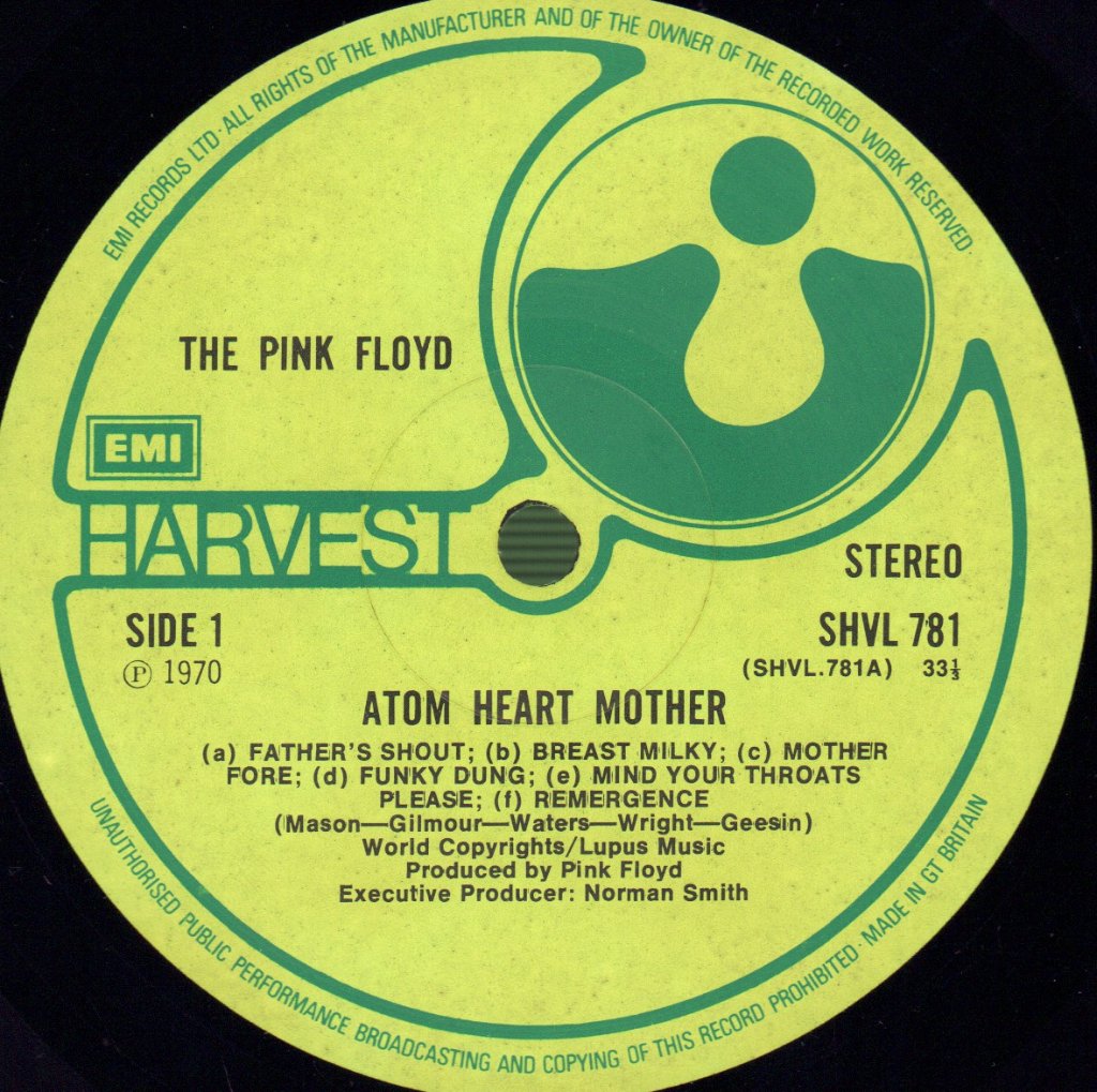 Pink Floyd - Atom Heart Mother - Lp – Vinyl Tap