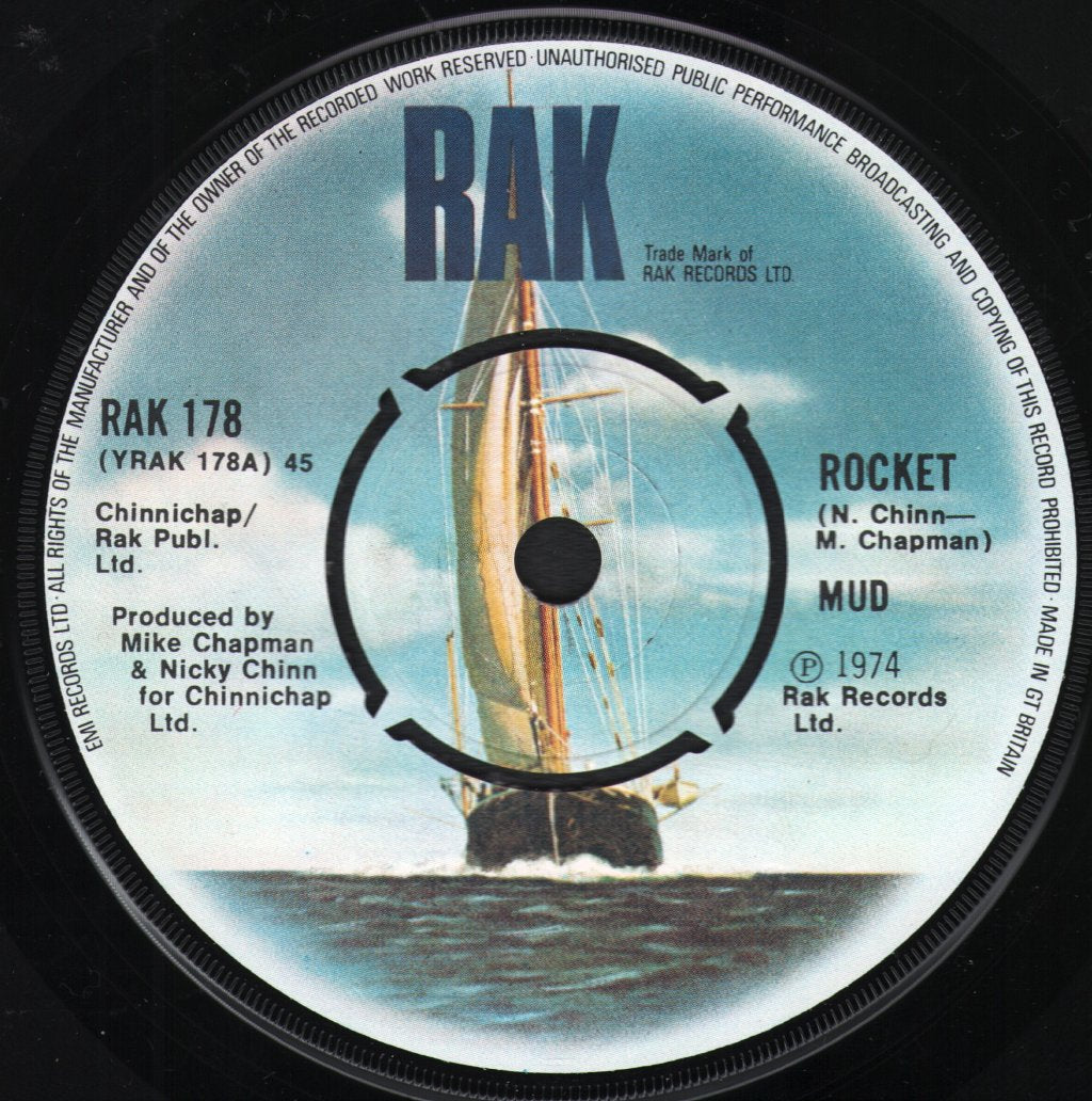 Mud - Rocket - 7 Inch – Vinyl Tap
