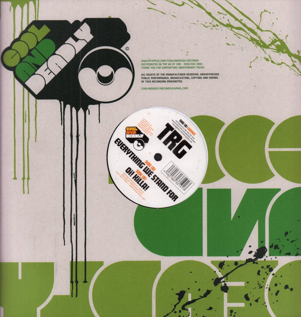 Trg - Everything We Stand For - 12 Inch – Vinyl Tap