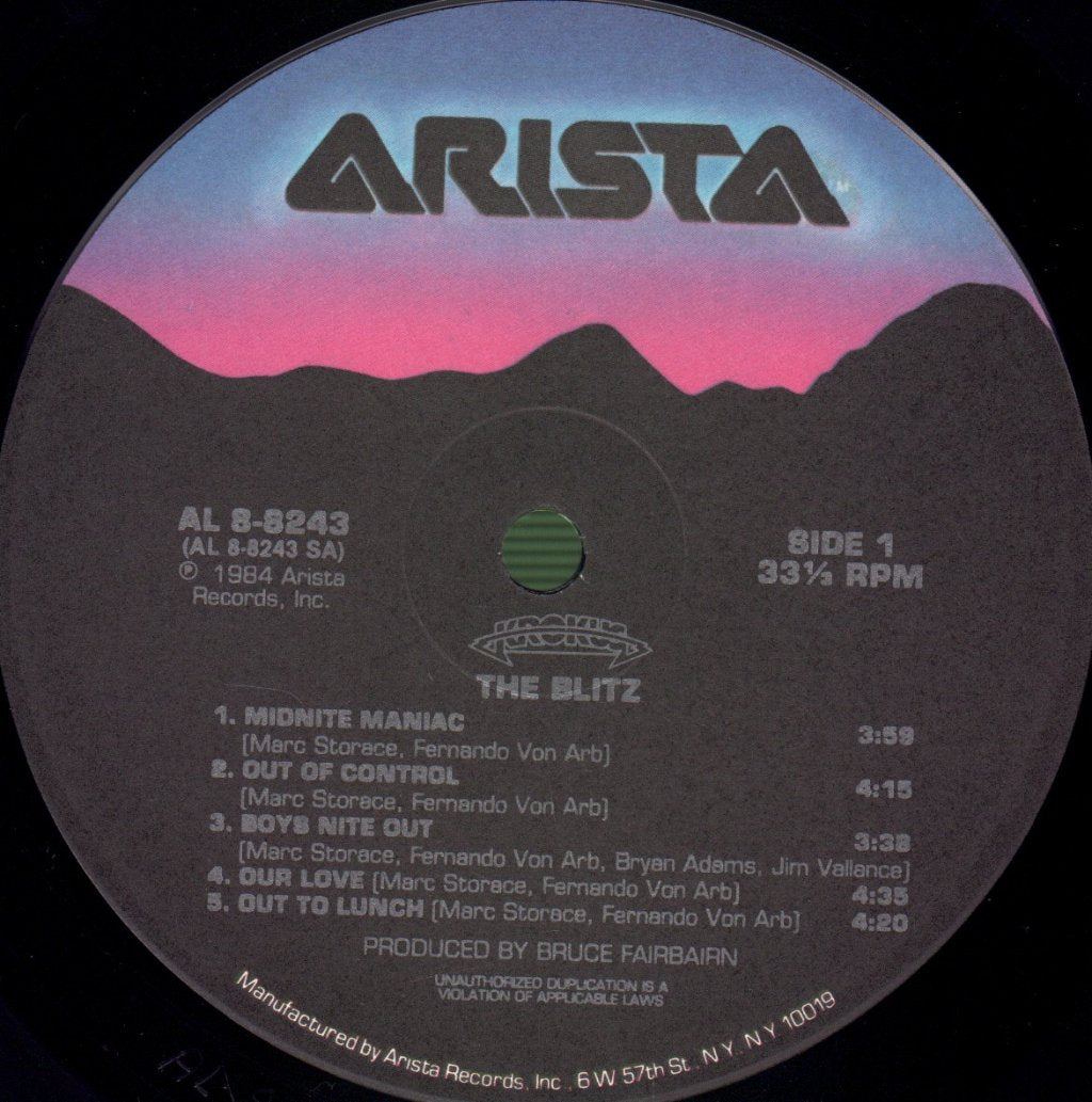 Krokus - Blitz - Lp – Vinyl Tap