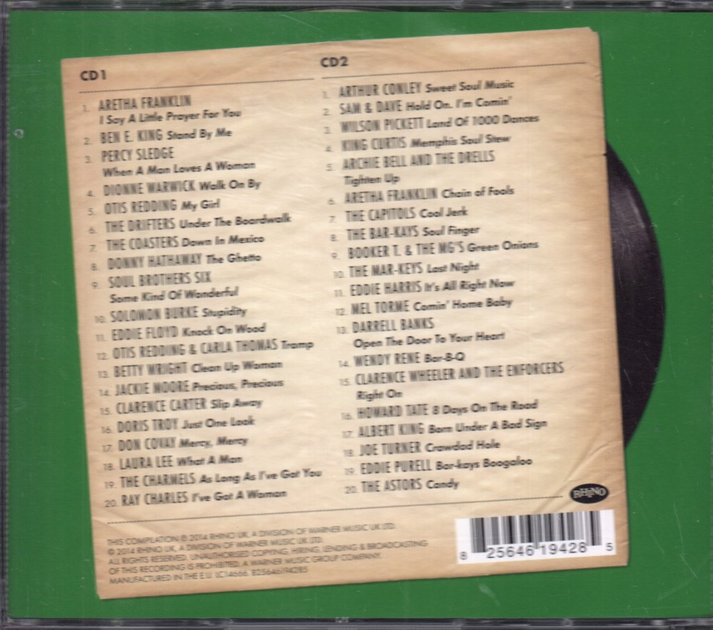 Various Artists - Classic Soul - Double Cd – Vinyl Tap