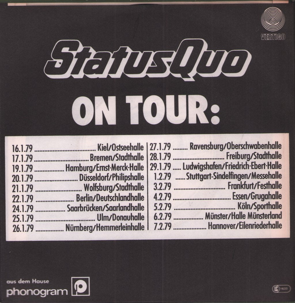 Status Quo - Accident Prone - 7 Inch – Vinyl Tap