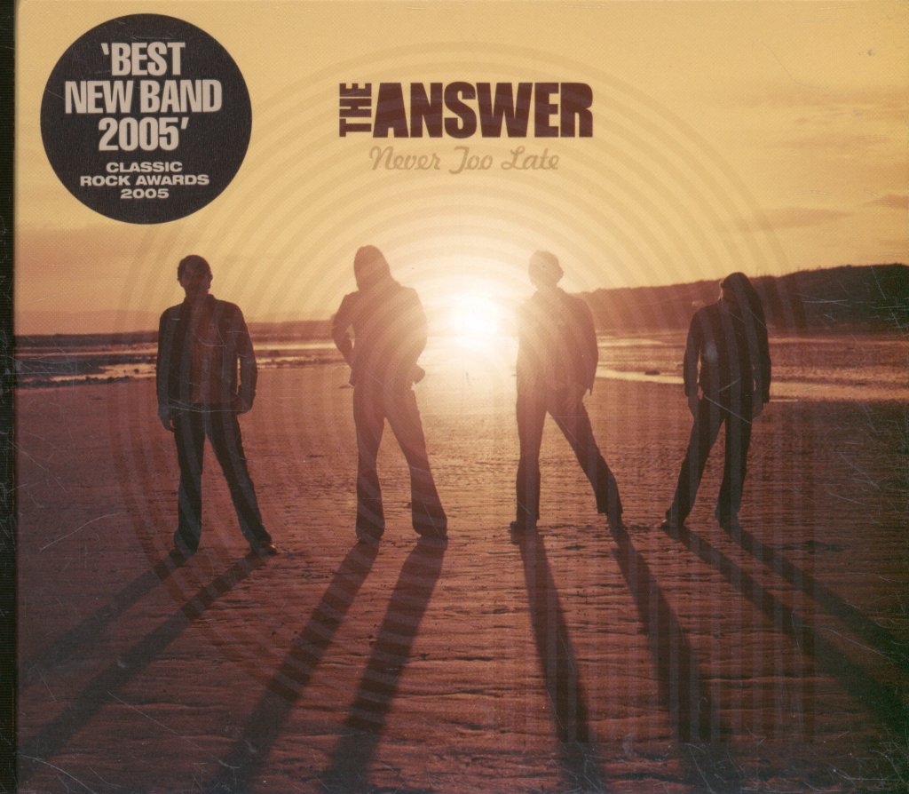 Answer - Never Too Late - Cd – Vinyl Tap