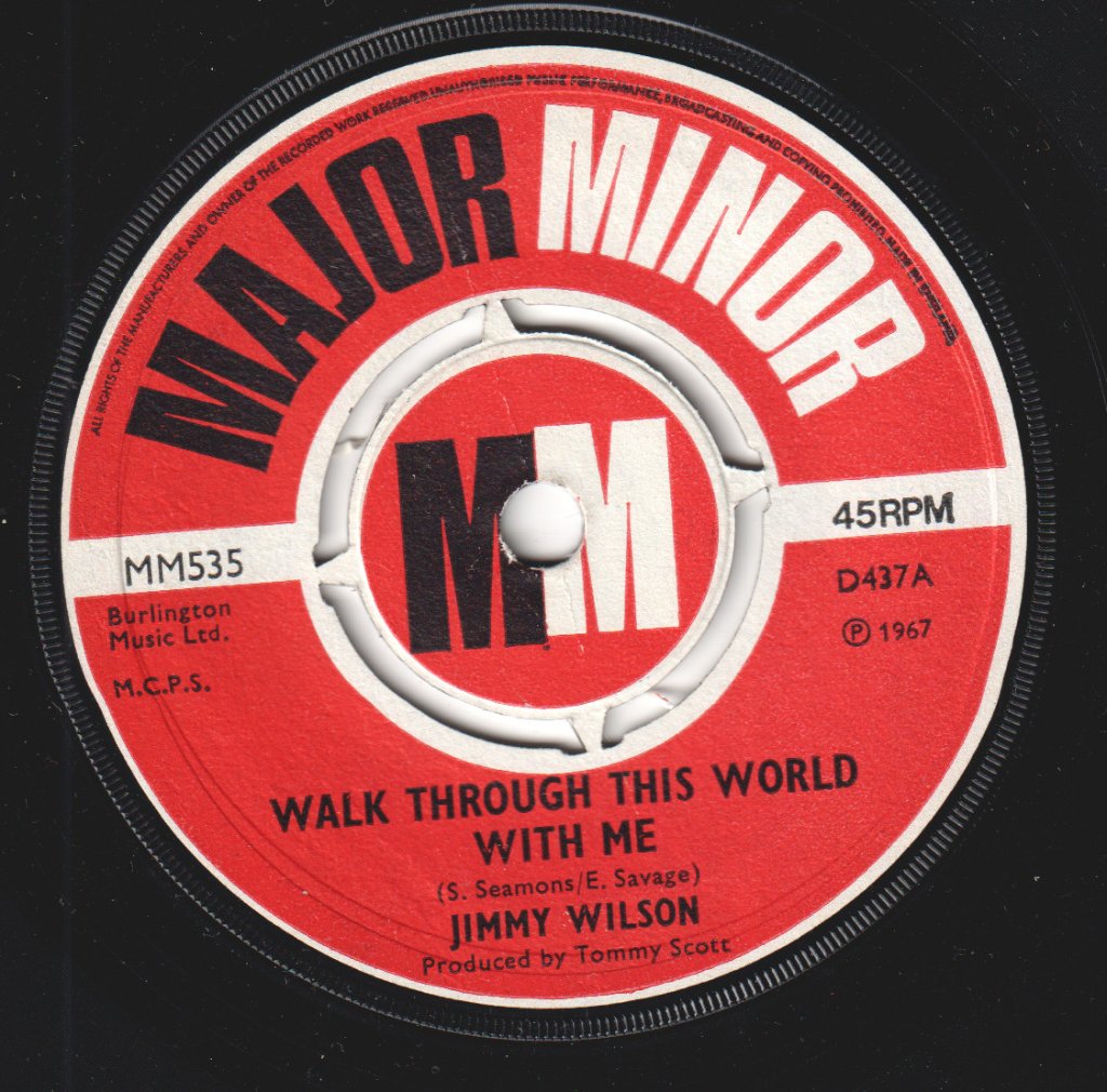 Jimmy Wilson - Walk Through This World With Me - 7 Inch – Vinyl Tap