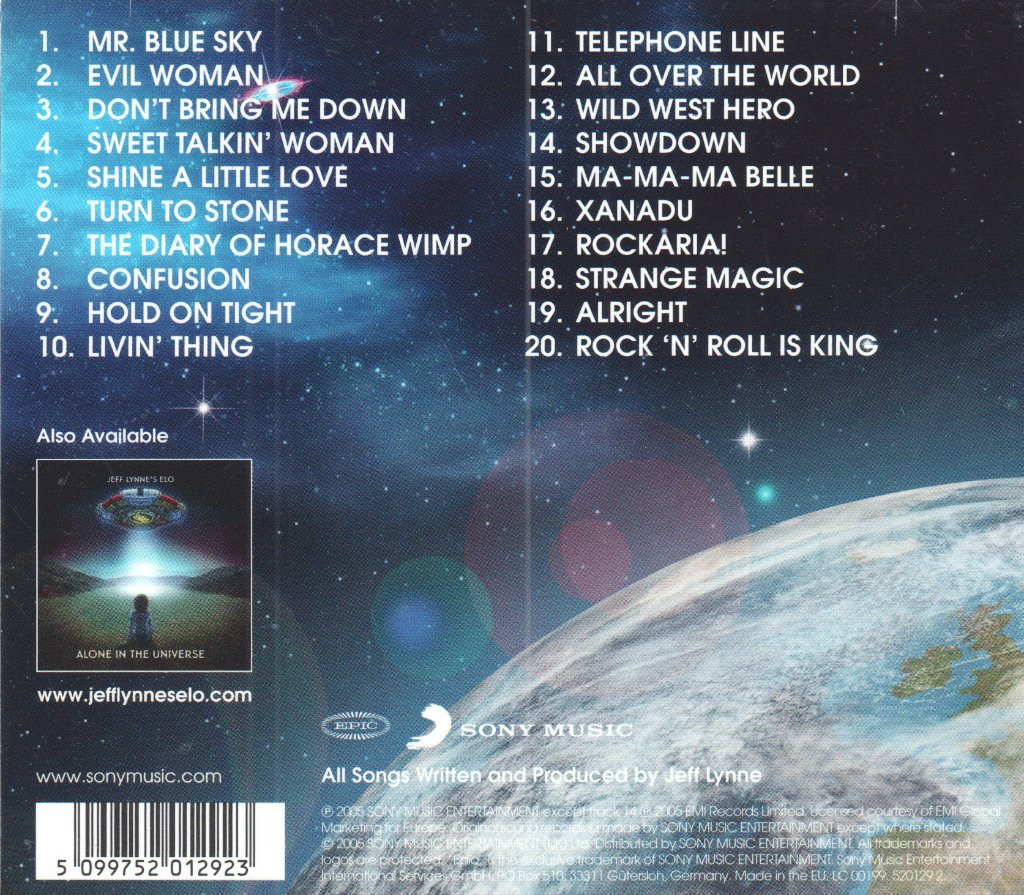 Electric Light Orchestra - All Over The World - The Very Best Of Elect ...