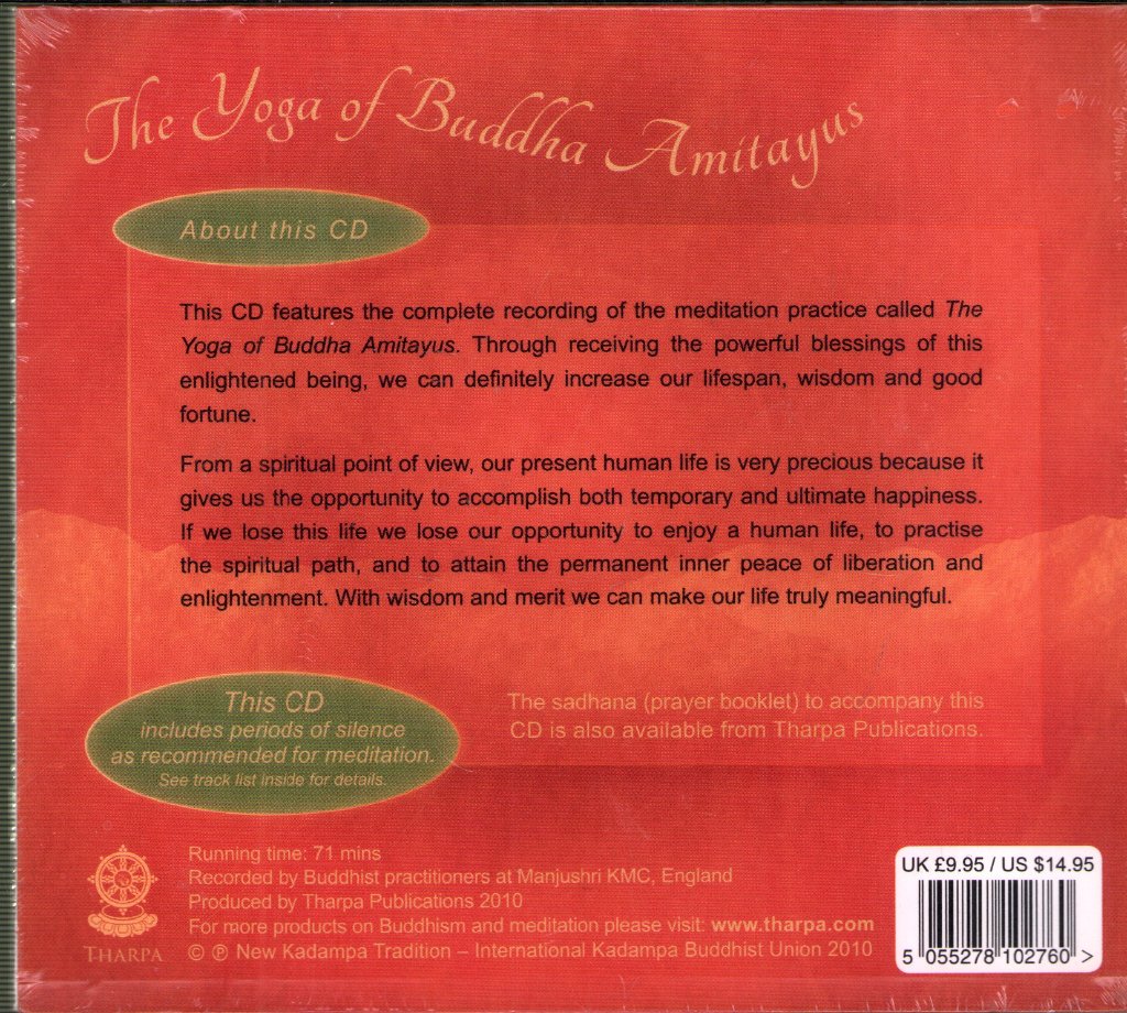 Amitayus - Yoga Of Buddah - Cd – Vinyl Tap