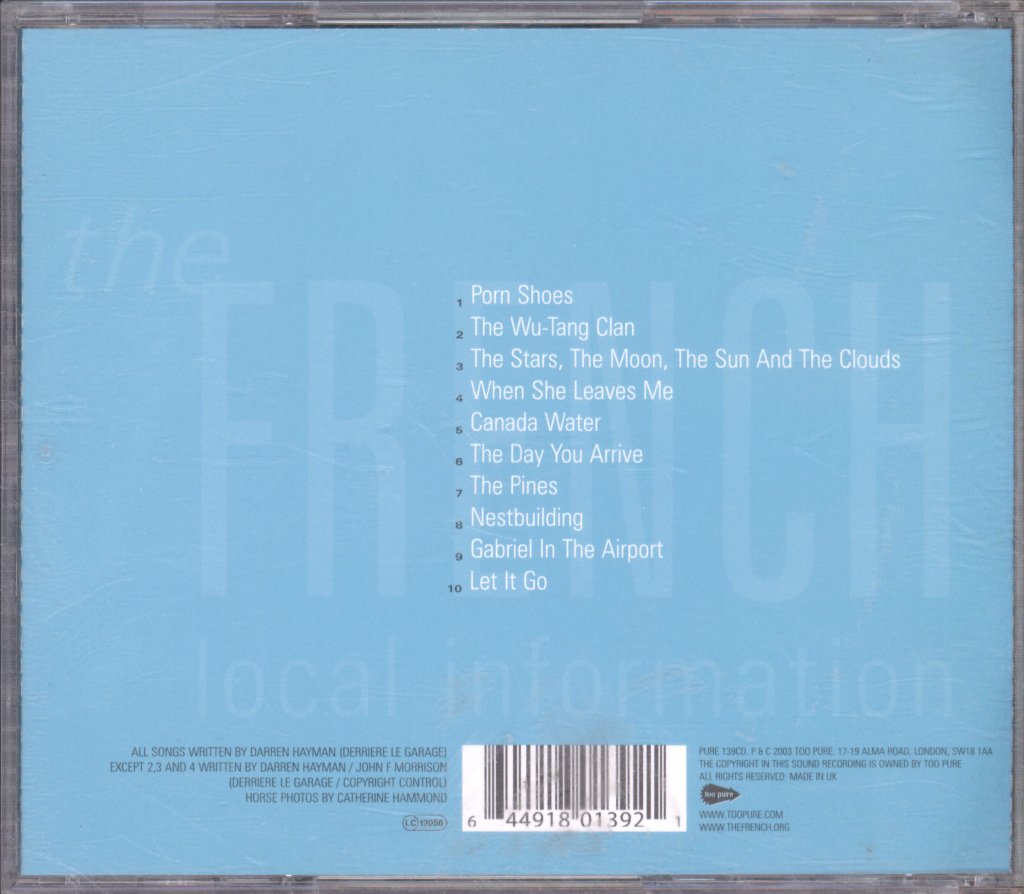 French - Local Information - Cd – Vinyl Tap