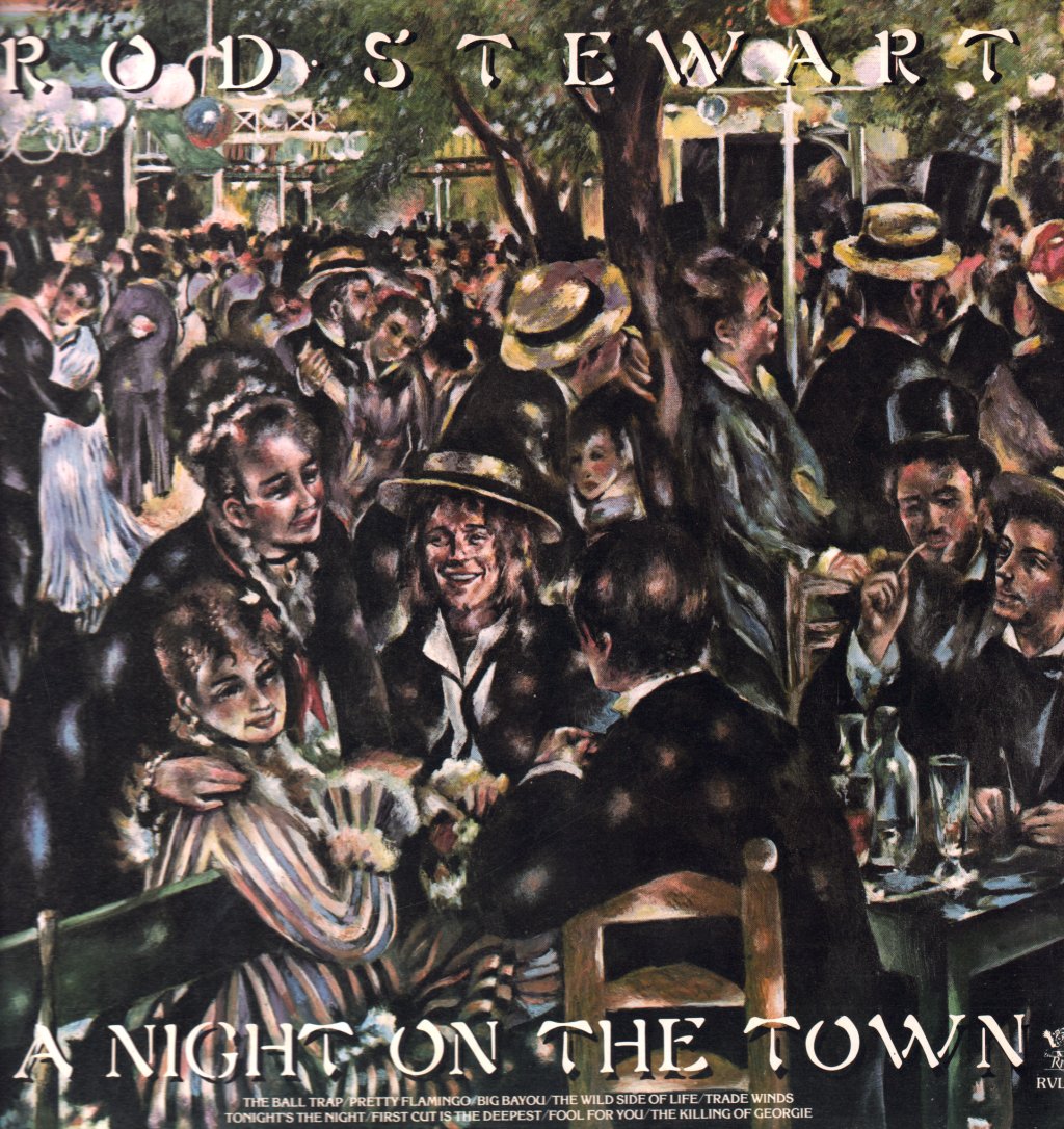 Rod Stewart - A Night On The Town - Lp – Vinyl Tap