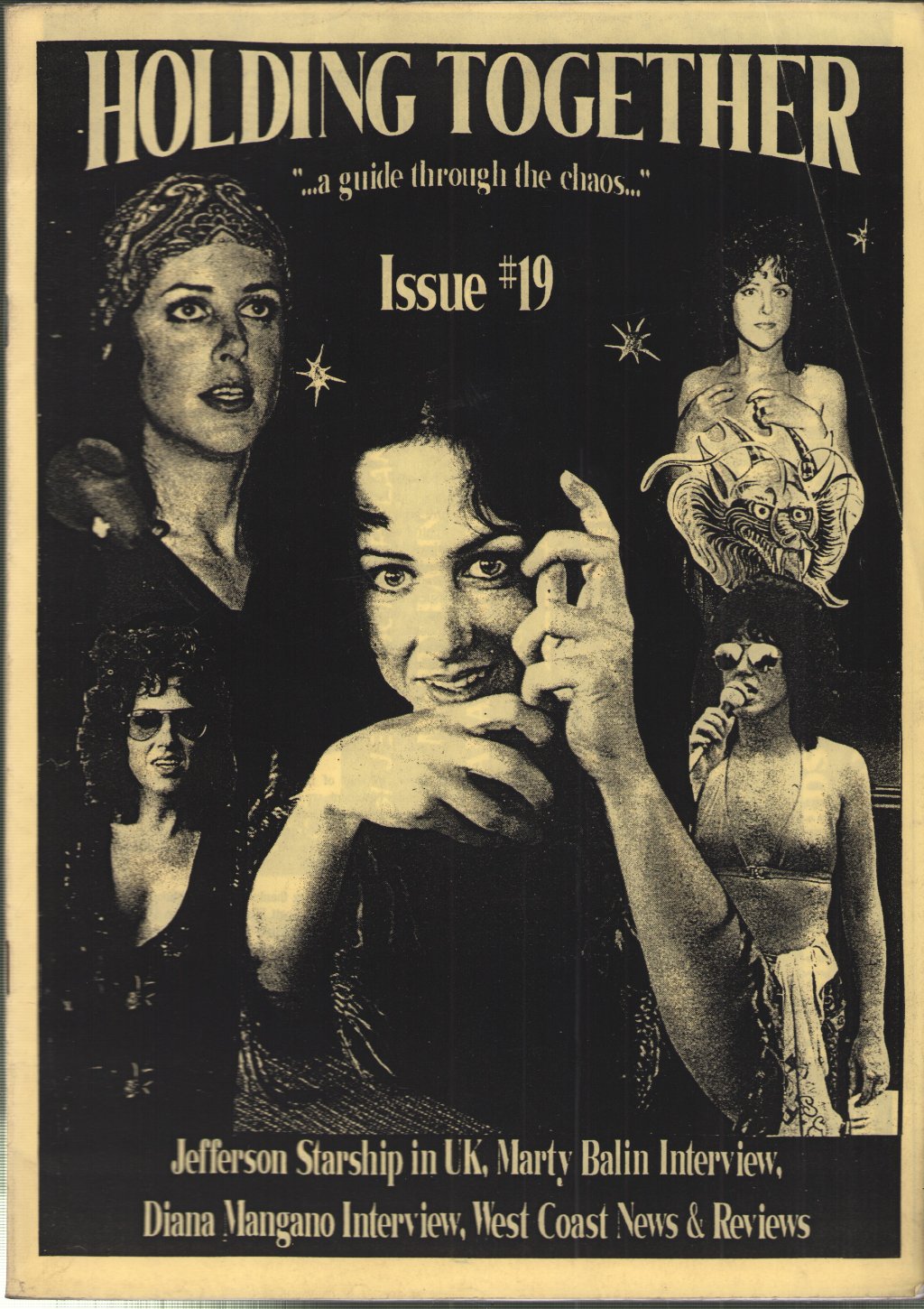 Jefferson Airplane - Holding Together Issue 21 - Fanzine – Vinyl Tap