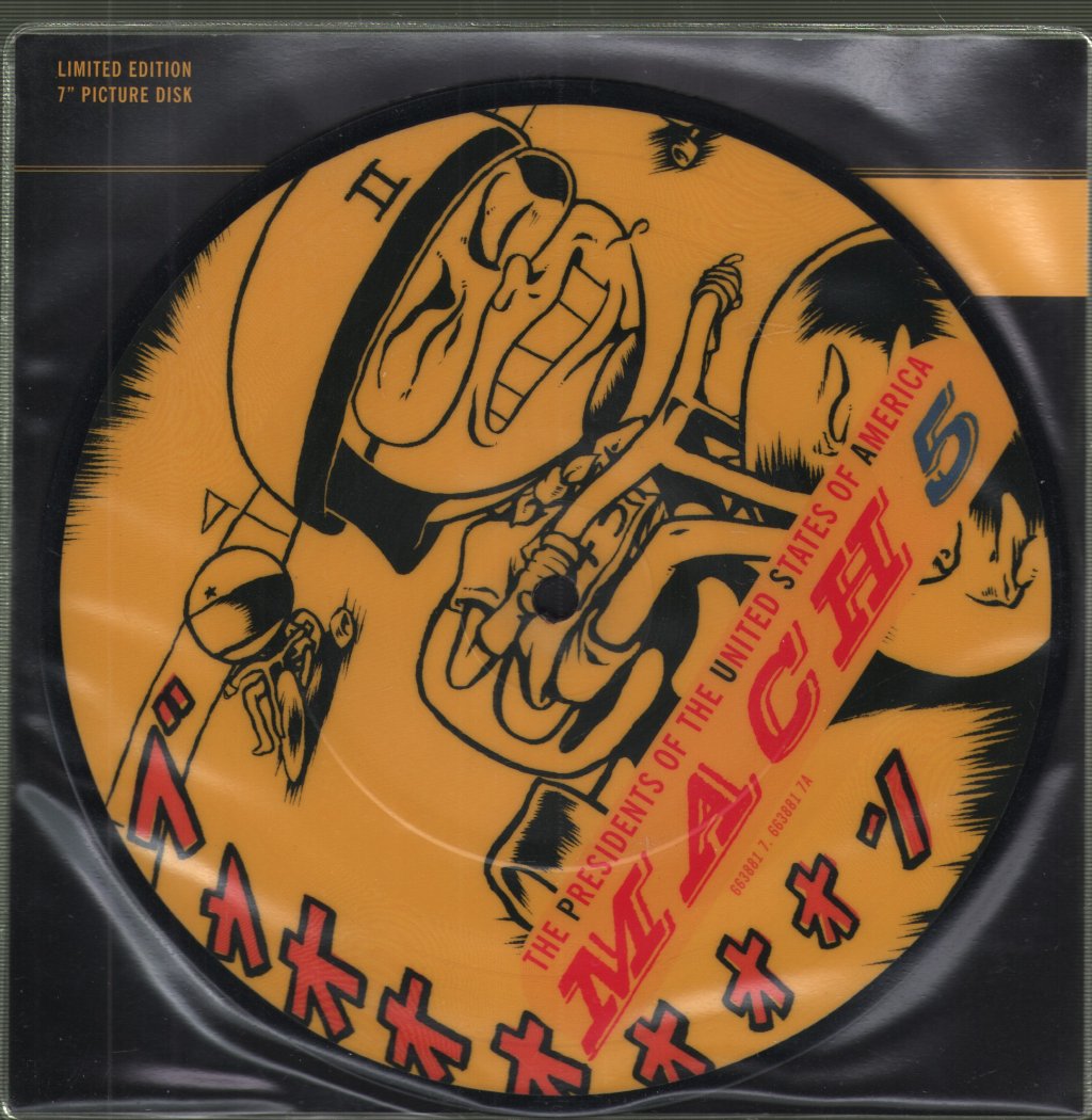 Presidents Of The United States Of America - Mach 5 - 7 Inch – Vinyl Tap