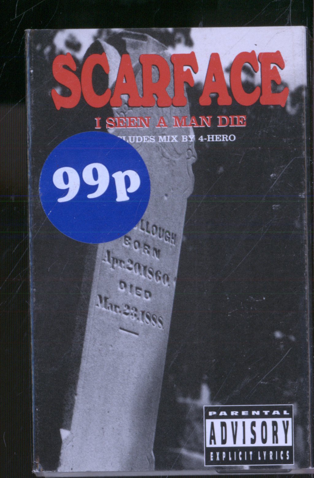Scarface (Rap Artist) - I Seen A Man die - Cassette – Vinyl Tap