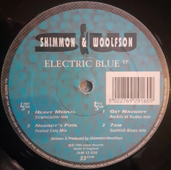 Shimmon & Woolfson - Electric Blue EP - 12 Inch – Vinyl Tap