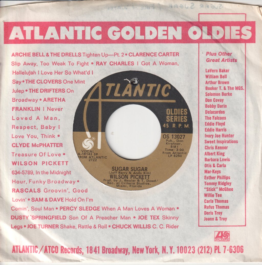 Wilson Pickett - Fire And Water - 7 Inch – Vinyl Tap