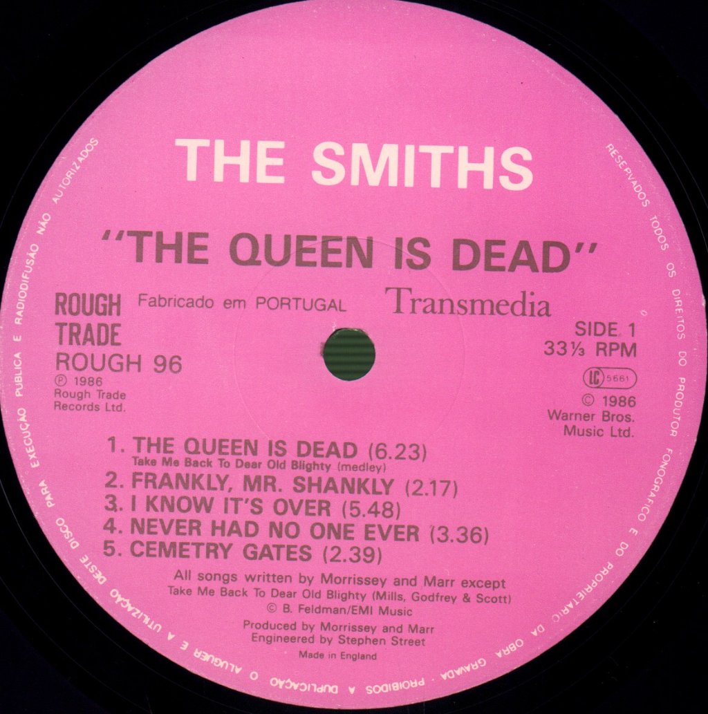 Smiths - Queen Is Dead - Lp – Vinyl Tap