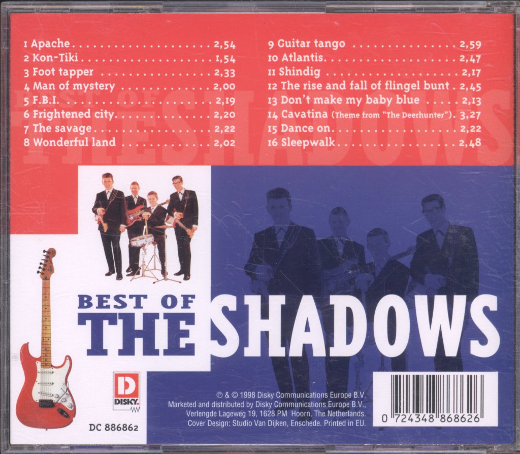 Shadows - Best Of The Shadows - Cd – Vinyl Tap
