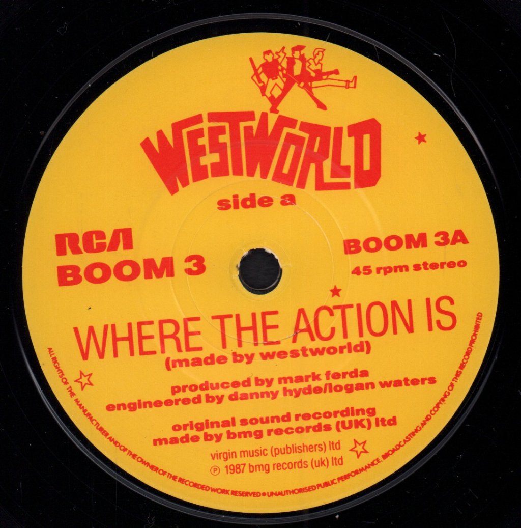 Westworld - Where The Action Is - 7 Inch – Vinyl Tap