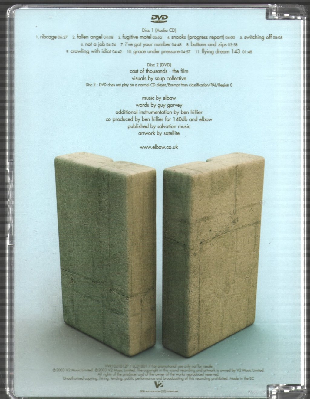 Elbow - Cast Of Thousands - Cd/Dvd – Vinyl Tap