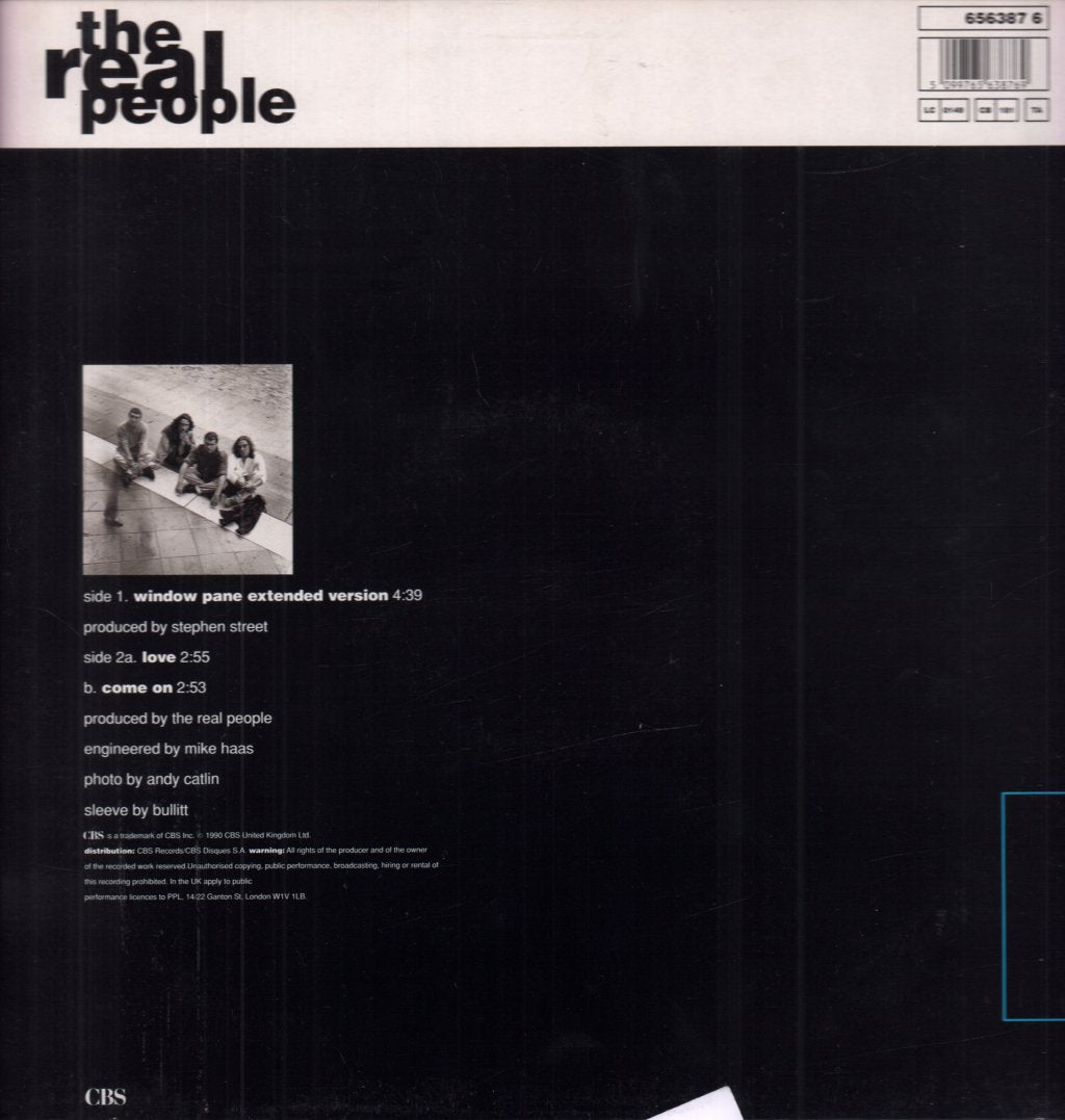 Real People (Indie) - Window Pane - 12 Inch – Vinyl Tap