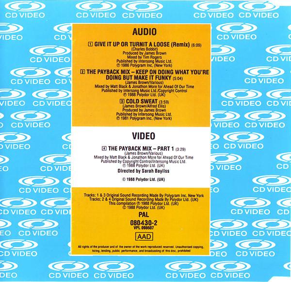 James Brown - Payback Mix - Part One - Cd Video – Vinyl Tap