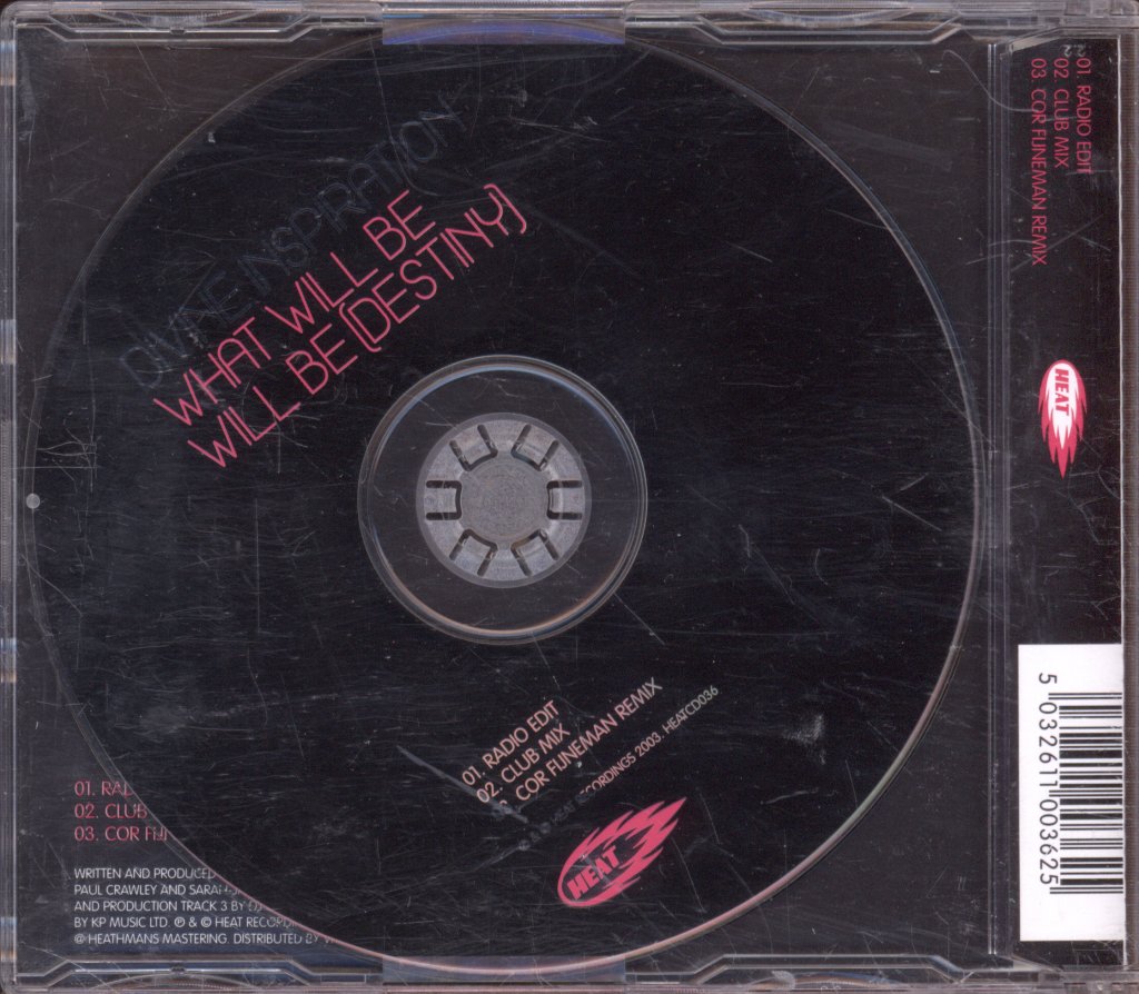 Divine Inspiration - What Will Be, Will Be (Destiny) - Cd – Vinyl Tap