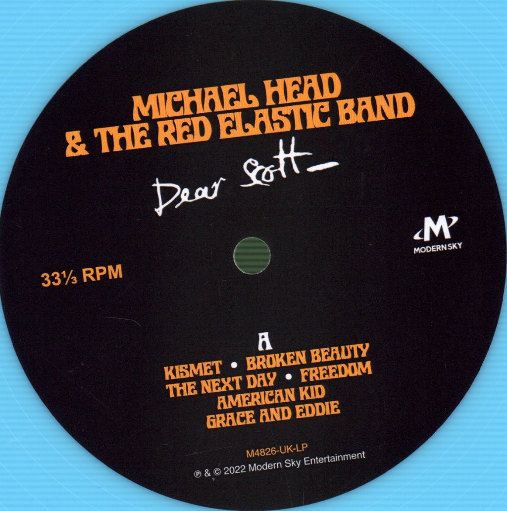 Michael Head And The Red Elastic Band - Dear Scott - Lp – Vinyl Tap