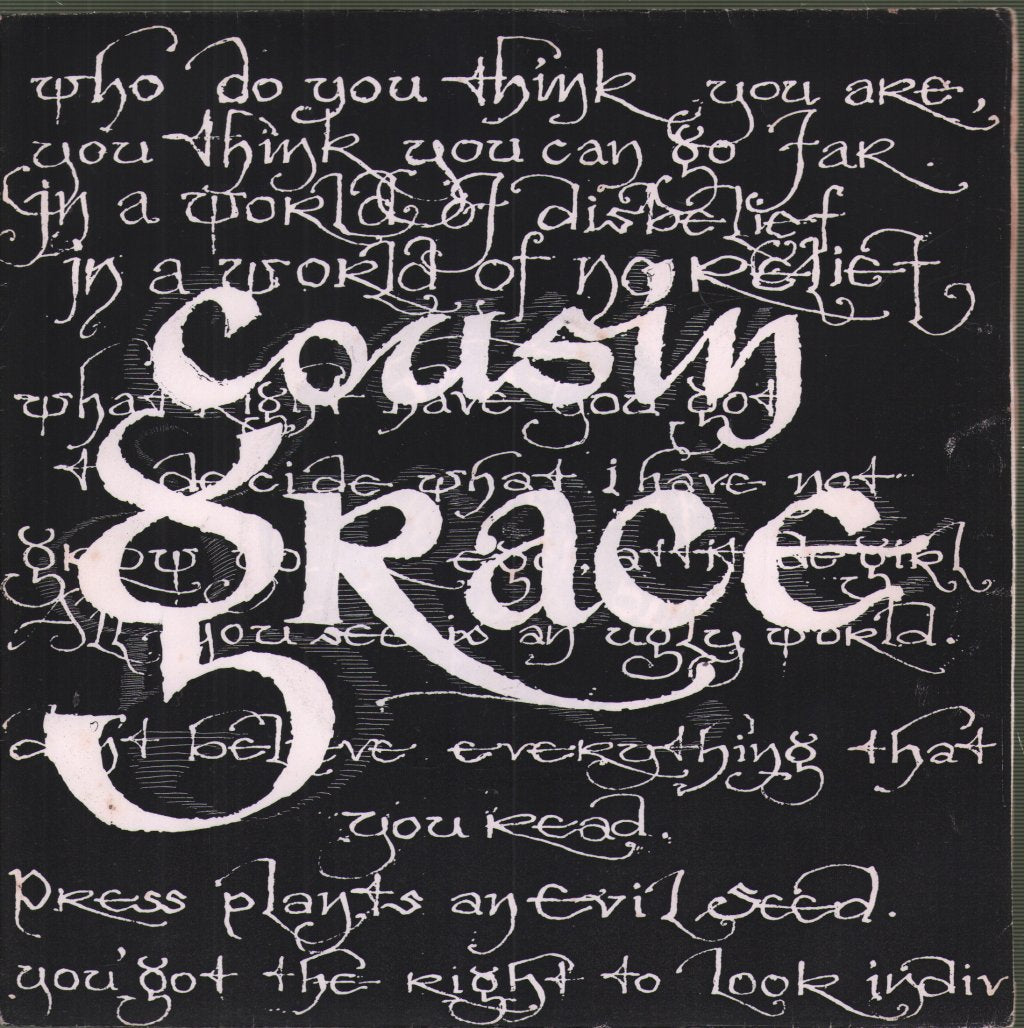 Cousin Grace - A Follower Of Fools - 7 Inch – Vinyl Tap