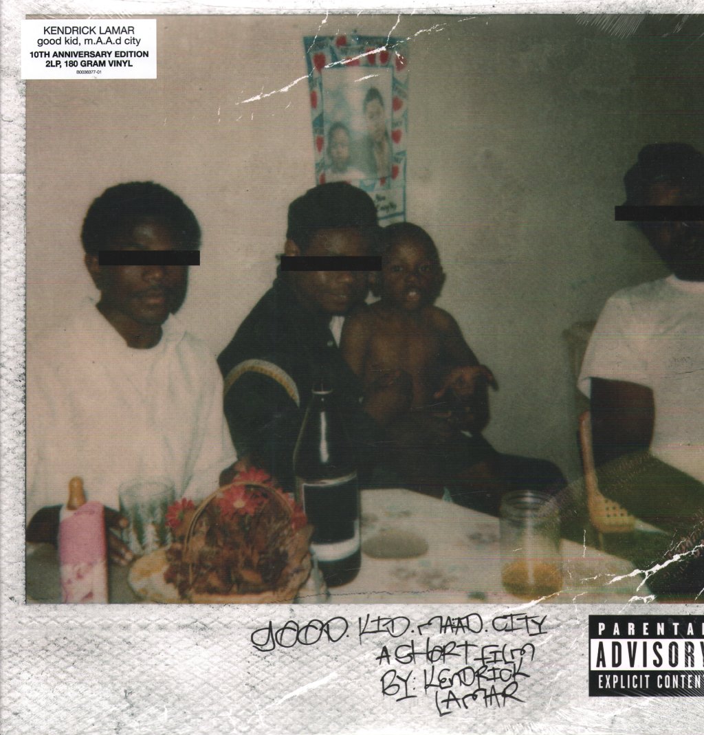 Kendrick Lamar - Good Kid, M.A.A.D City (10th Anniversary) - Double Lp ...