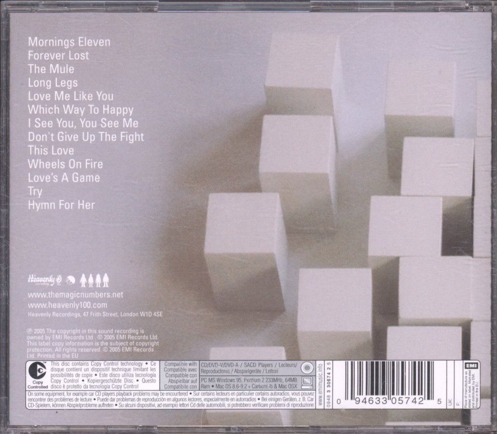 Magic Numbers - Magic Numbers - Cd – Vinyl Tap