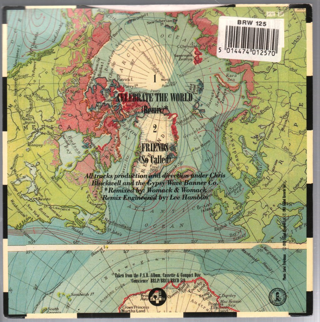 Womack And Womack - Celebrate The World - 7 Inch – Vinyl Tap